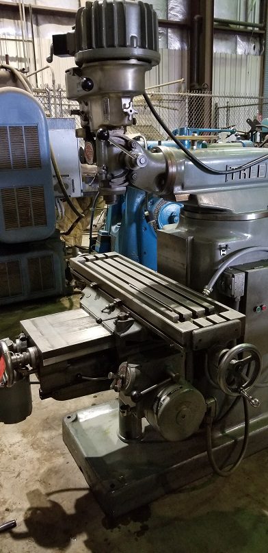 (1) USED TREE Model 2UVRC VERTICAL TURRET MILLING MACHINE – Vertical ...